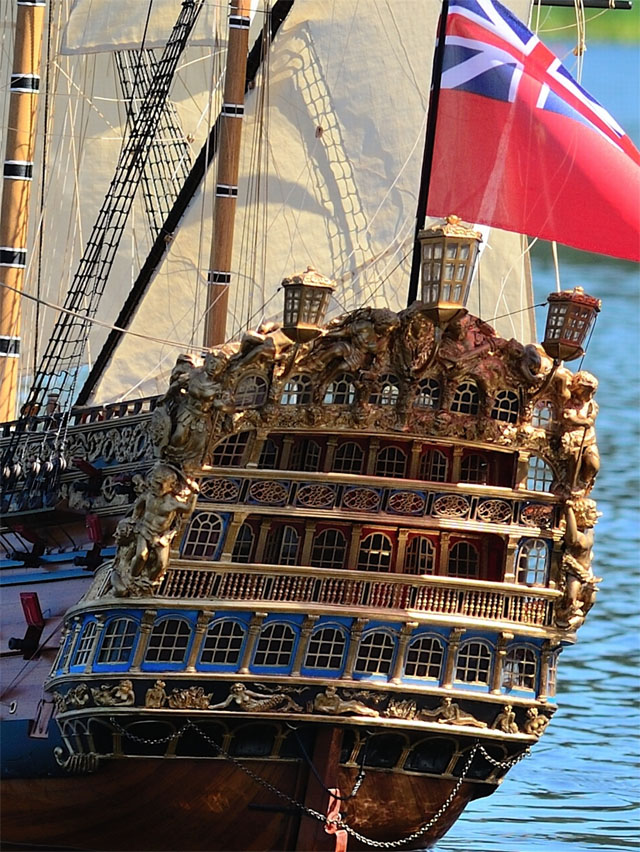 MODEL SHIPS - Francois Lake B.C. Canada, HMS Agamemnon, HMS Bounty ...